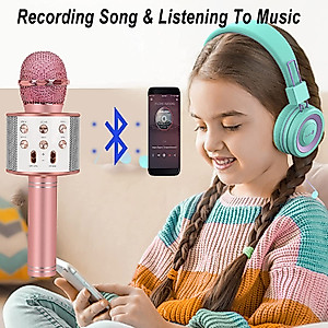 Niskite Kids Microphone for Girl Gifts: 6 7 8 9 10 Year Old Girl Birthday Gift Ideas