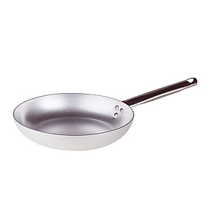 Pentole Agnelli ALMA111BB36 Professional Aluminium 3 Mm. Saute Pan with One Handle, Diameter 36 Cm, 4-6 14" (36cm), Silver