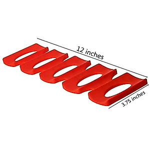 Oceanton Bottle and Can Easy Stacker - Beer Bottles Stacker - Perfect Kitchen Cabinet and Fridge Storage Rack - Wine bottles holder - Fridge Monkey Mat 2 Pack