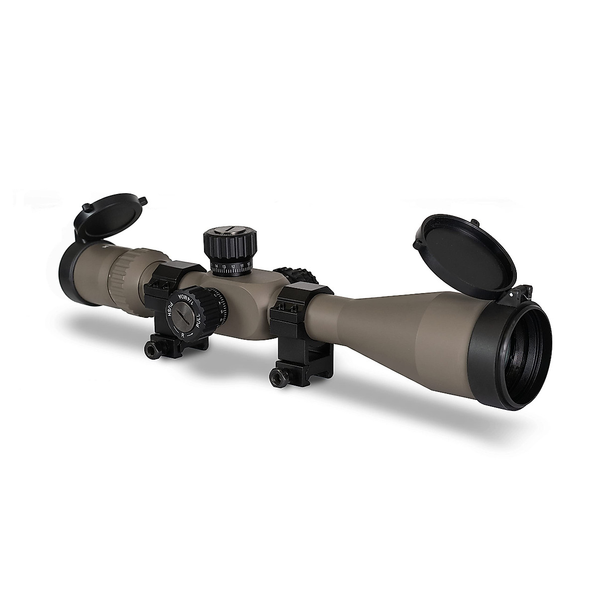 Monstrum G3 4-16x50 FFP Rifle Scope | Flat Dark Earth | Monstrum SS-H Scope Sunshade | Bundle