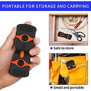 Razor Blade Scraper, 2-in-1 Scraper Tool with 10Pcs Plastic Blades and 10Pcs Metal Blades, Multi-Purpose Cleaning Razor Scraper for Decals, Stickers, Labels, Caulk, Adhesive, Paint Removal