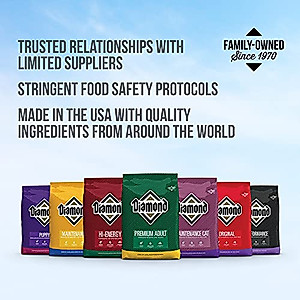 Diamond PREMIUM RECIPE Maintenance Complete and Balanced Dry Dog Food for a Moderately Active Dog, 40lb