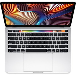 Mid 2018 Apple MacBook Pro Touch Bar with 2.3 GHz Intel Core i5 (13 inch, 16GB RAM, 512GB SSD) Silver (Renewed)