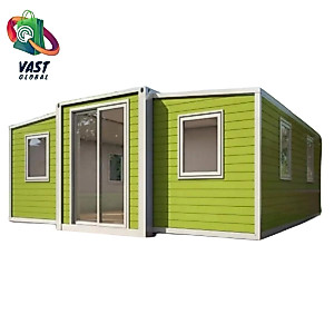 Luxury Tiny Prefabricated House with Bathroom and Kitchen, Waterproof Mobile House, A Versatile and Convenient House (40FT)