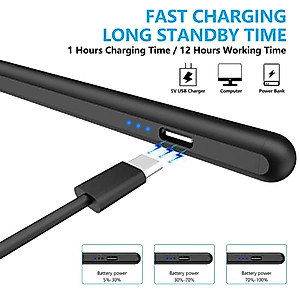 Stylus Pen/Apple Pencil for iPad 10/9th Gen,iPad Pen Compatible with (2018-2022) Apple iPad Pro 11 & 12.9 inch,iPad Mini 6th/5th Gen, iPad Air 3/4/5,iPad 6/7/8th Gen for Writing/Drawing