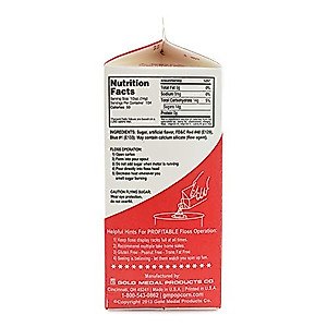 Gold Medal Cotton Candy Floss Sugar, Strawberry and Blue Raspberry, 52 oz - 1/2 Gallon, 2 Pack