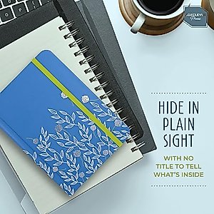Boxclever Press Password Book. Never Forget a Password Again! Untitled Password Keeper Book to Keep Your Internet Details Safe. Password Book with Alphabetical Tabs for Home Or Office - 6 x 4.5''
