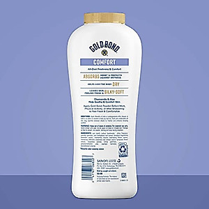 Gold Bond Comfort Body Powder, 10 oz., Talc-Free, Fresh Clean Scent With Aloe & Chamomile