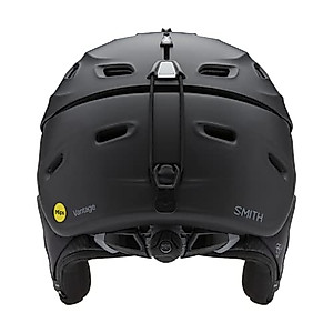 Smith Optics Vantage MIPS Unisex Snow Helmet - Matte Black, Large