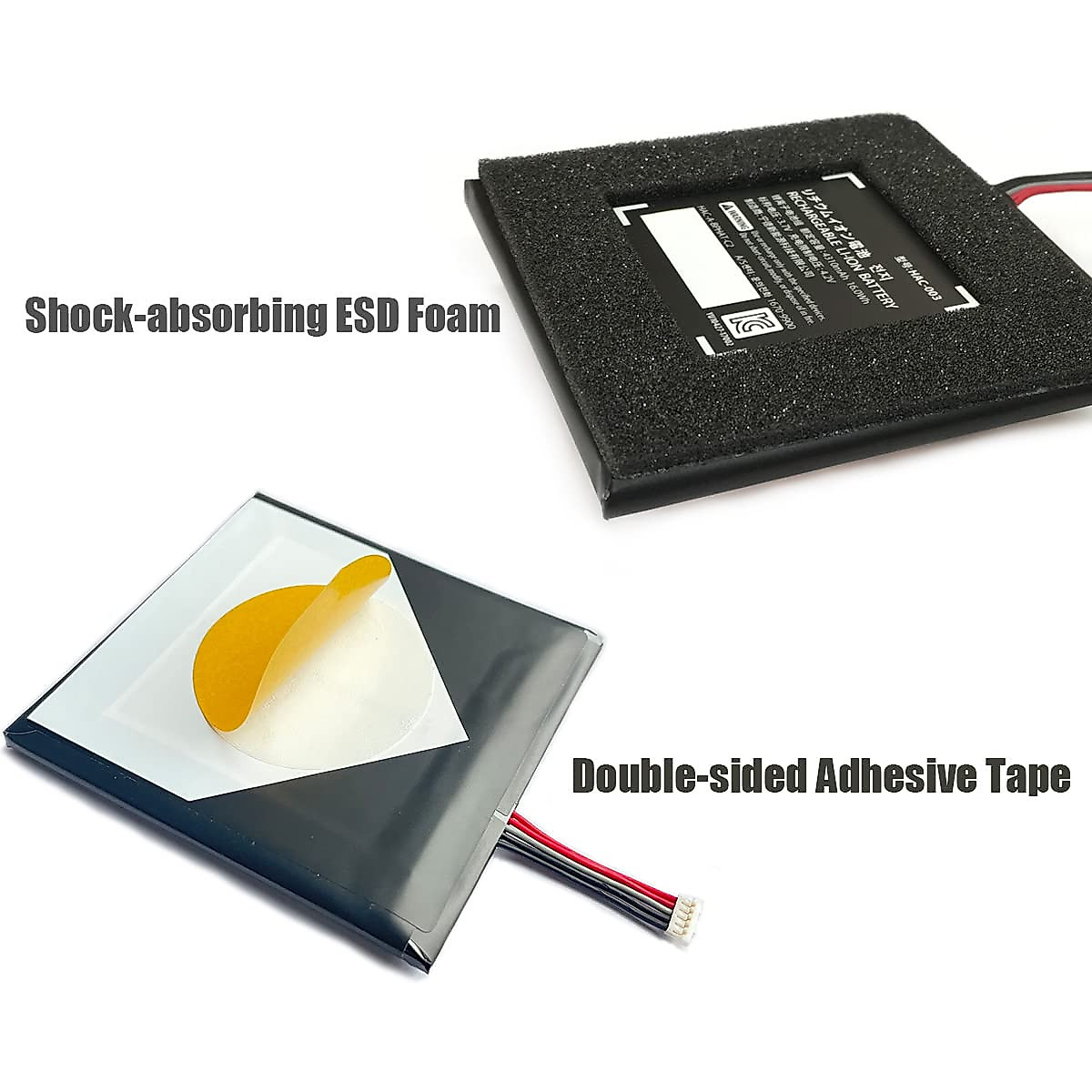 ElecGear 1 x Replacement Battery for Nintendo Switch Console, HAC-003 Internal Rechargeable Li-ion Battery for Switch HAC-001, 3.7V 4310mAh 16.0Wh with Repair Tool Kit