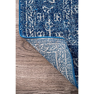 nuLOOM Vintage Waddell Area Rug, 5x7, Dark Blue