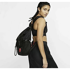 NIKE Kyrie Irving Rucksack Backpack (One Size, Black/White)