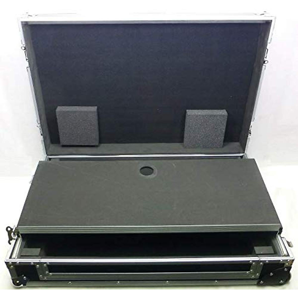 lase ATA Style Flight Case For Pioneer DDJ1000 & DDJ1000SRT with Glide & Wheels
