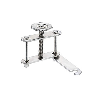 uxcell Flow Control Tubing Clamps Adjustable Swivel Screw Compressor Hose Clamp for Lab 5Pcs