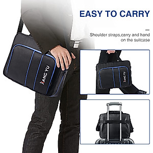 Storage Carrying Case for PS5 Accessories, Waterproof bag for Sony Playstation 5 Digital Edition/Ultra HD Game Consoles ,Storage Controllers, headset, base, remote control and cables.