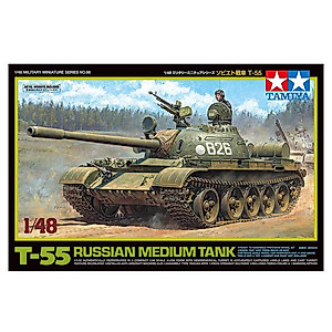 TAMIYA 32598 Russian Medium Tank T55 1:48 Plastic Model Kit