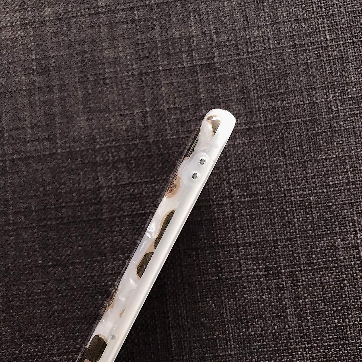 J.west iPhone Xs Max Case,Luxury Sparkle Bling Leopard Print Cheetah Pattern Design Translucent Soft TPU Silicone Protective Phone Case Cover for Girls Women for Apple iPhone Xs Max 6.5 inch (White)