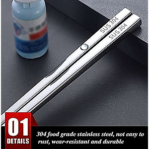 qiqule Personalized chopsticks Can be customized and reused with box