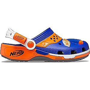 Crocs Unisex-Child Classic Clogs, Nerf Blue, 6 US Big Kid