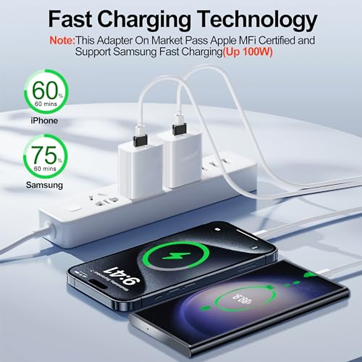 xiwxi [4 Pack] USB to USB C OTG Adapter,[2*Type C Female to A Male Charger Converter]&[2*USB C Male to USB 3.0 Female Adapter] Thunderbolt 4 Converter iWatch 8 9 ,iPhone 15 14 13 Pro Max,Car,Samsung