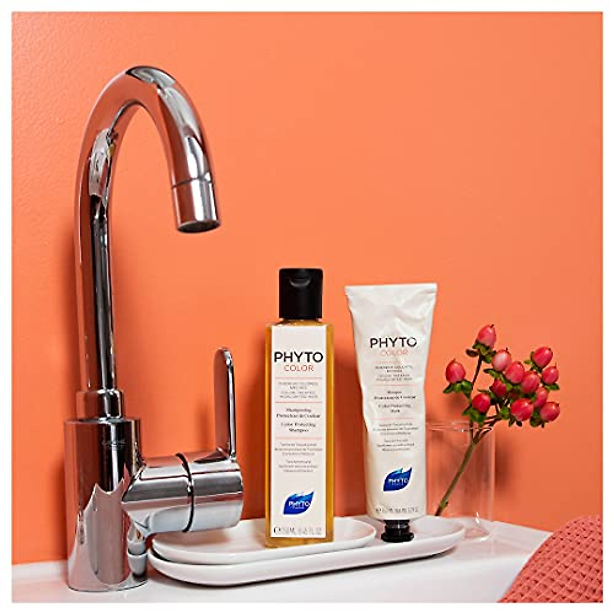 PHYTO Phytocolor Color Protecting Shampoo, 8.45 fl oz