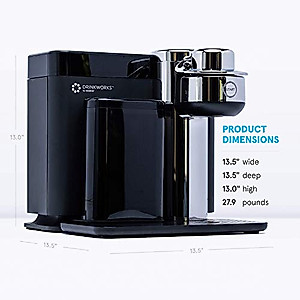 Drinkworks Home Bar Pro by Keurig, Single-Serve, Pod-Based, Premium Instant Cocktail Maker (Discontinued by Manufacturer)