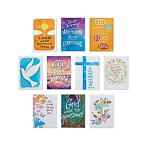 American Greetings Religious Lunch Box Notes for Kids, Faith and Joy (40-Count)