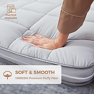 Jamdok 4Inch Cot Mattress Topper,Narrow Twin Gel Infused Memory Foam,Machine Washable Pillow Top Cover,Roll Up Floors Mat,Portable Folding Sleep Pad(75 X 30“)