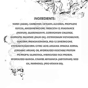 SEVEN GAZAR Hair Care Leave In Conditioner Detangler Spray, Hairspray for Women, Thin Dry Damaged, Curl-Defining, Wavy Curly Hair, Anti Frizz Detangling Spray, 8oz