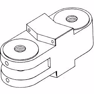 Arm Adapter for Pelton & Crane (Rear Arm to Arm Knuckle) PCA644