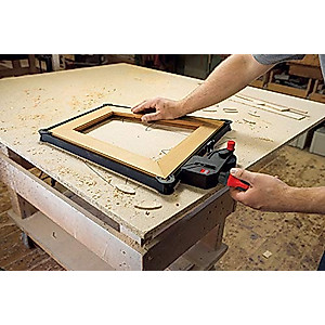 BESSEY VAS-23+2K, 23 ft Variable Angle Strap Clamp with 4 Clips