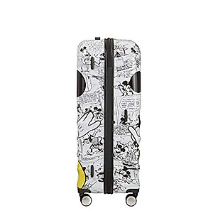 American Tourister Spinner L (77 cm-96 L), White (Minnie Comics White)