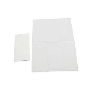 2dayShip Cloth-like Guest Towels 12 X 17 White Disposable Hand Napkins - 100 Pack