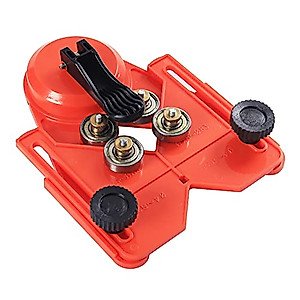 DRILAX Drill Bit Hole Saw Guide Jig Fixture Vacuum Suction Base with Water Coolant Hole