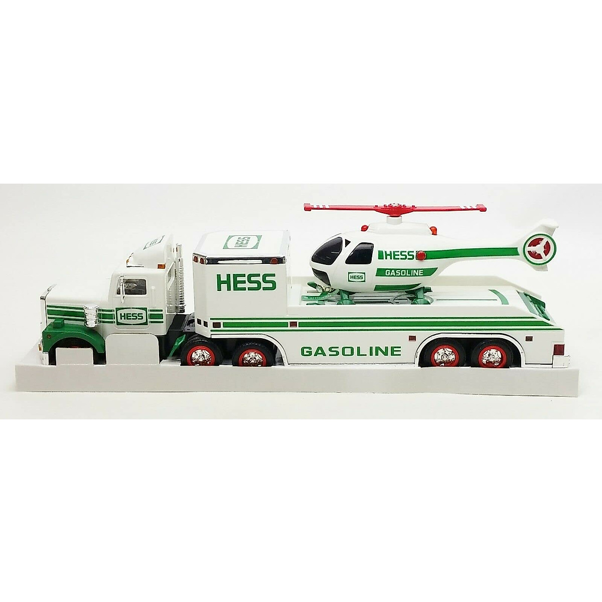 Hess Gasoline Truck Transporter with Helicopter 2006