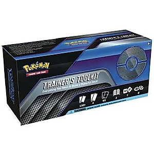 Pokemon TCG 2021 Trainers Toolkit Box - 4 Booster Packs Plus Trainers and promos! for 6 years old