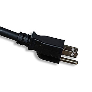 Cablelera North American Power Cord Extension, NEMA 5-15P to C19, 6', 14 AWG, 15A, 125V (ZWACPFAC-06)