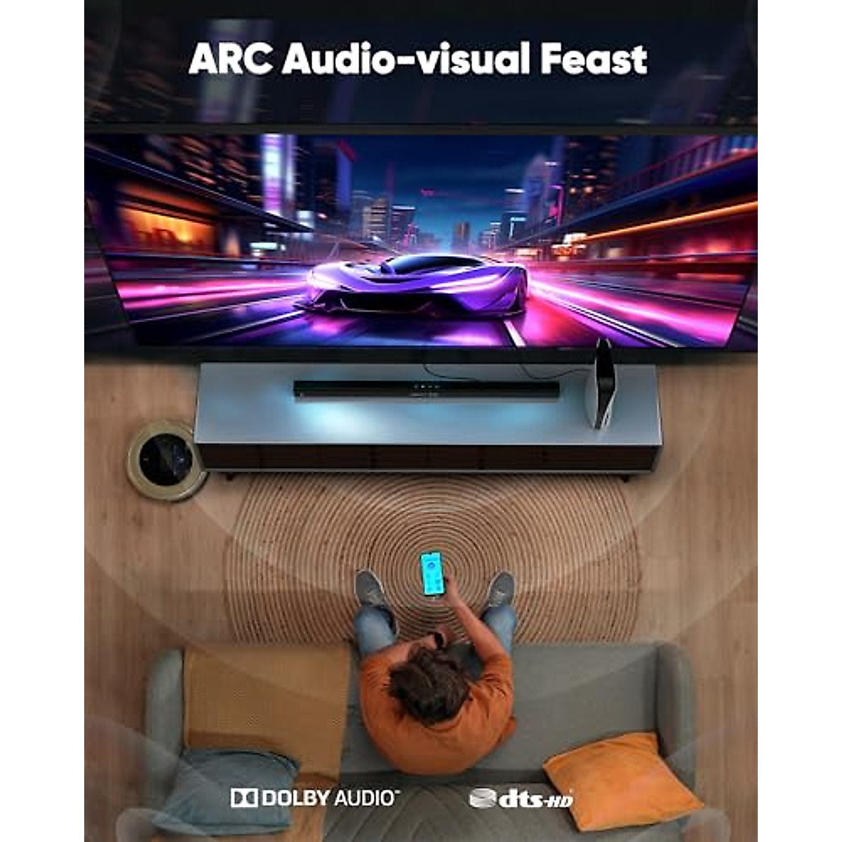 Capshi Fiber Optic Hdmi Cable 150ft/45M | 4K in-Wall CL3 Rated Long HDMI Cable 2.0 Support HDR10 8/10bit 18Gbps HDCP2.2 ARC | High Speed HD Shielded Cord Compatible with Roku TV/Laptop/PC/HDTV