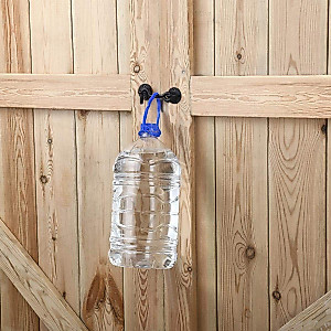 LEVINE 2PCS 4 Inch Latch Black Heavy Duty Solid Stainless Steel Gate Latch for Wooden Fences or Metal Gates,Safety Sliding Barn Door,Shed(4 Inch,Black)