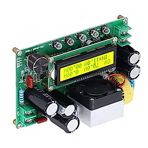 Digital Booster Module, LCD Display Protection Modules Simple Wiring Solar MPPT Charging Cooling Fan Design with Communication for Automation Equipments