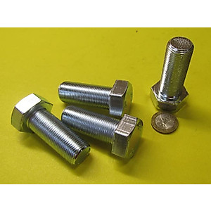 Class 8.8 Zinc Steel Bolts FT M20 x 1.5 mm x 50 mm Long 4 pcs