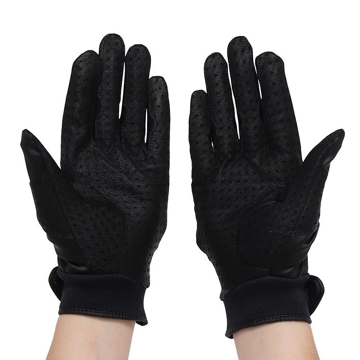 Marucci 2021 PITTARDS Reserve Adult Batting Gloves, Black, Adult Large