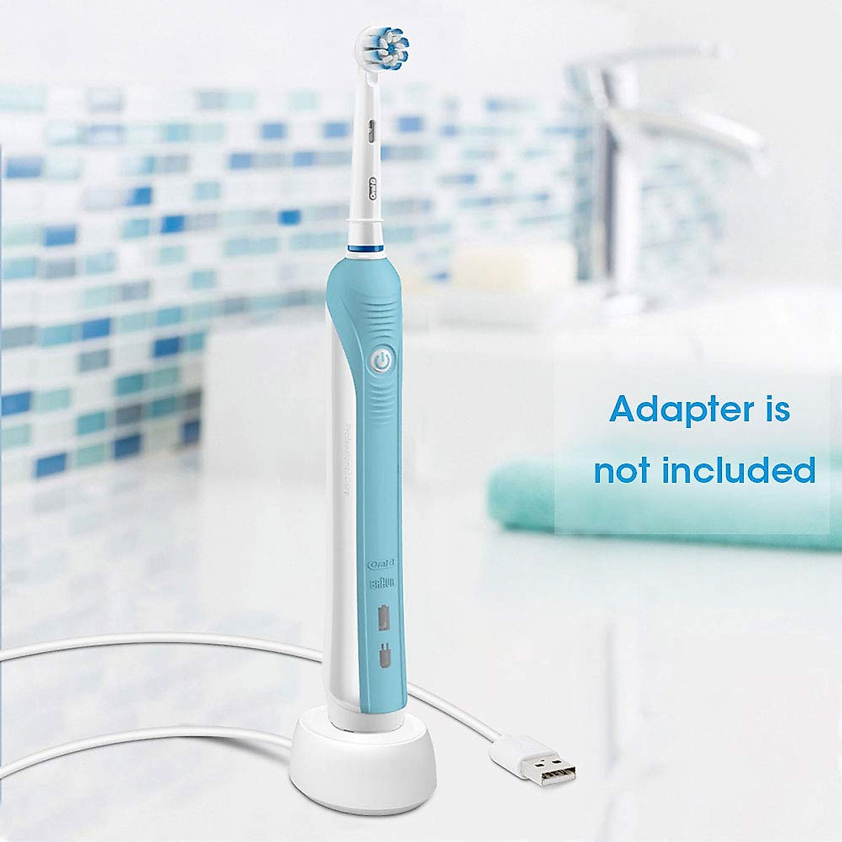Electric Toothbrush Charger for Oral-B Series, USB Cable