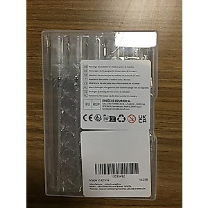 SAVITA 5PCS 10ml Clear Spray Bottle Refillable Perfume Atomizer Small Fine Mist Empty Glass Liquid Containers for Essential Oils, Perfumes Personal Beauty Care