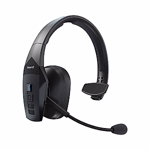 BlueParrott B550-XT Voice-Controlled Bluetooth Headset – Industry Leading Sound with Long Wireless Range, Extreme Comfort and Up to 24 Hours of Talk Time, Black