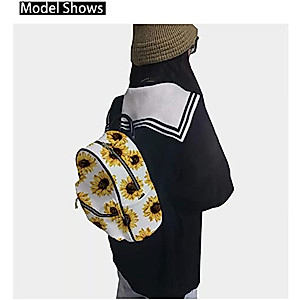 Wideasale Aztec Kokopelli Southwest Print Backpack Purse for Women Tribal Native American Indian Mini Travel Backpack Ethnic Style Pu Leather Casual Daypack