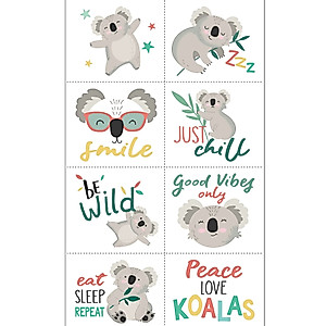 Koala Temporary Tattoo Sheets | 8 Pcs.