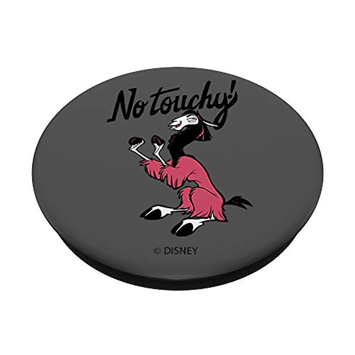 Disney Emperors New Groove Llama Kuzco No Touchy! PopSockets PopGrip: Swappable Grip for Phones & Tablets