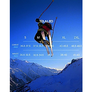 TELALEO 5 Pack Men's Thermal Compression Shirts Long Sleeve Turtle Mock Neck Shirts Athletic Base Layer Top Winter Cold Gear L