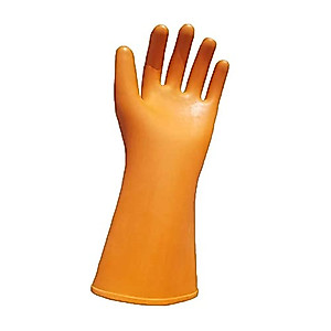 PiPiAnAn Electrical Insulated Lineman Rubber Gloves Class 2 Electrician High Voltage 20KV Safety Protective Work Gloves Insulating for Man Woman